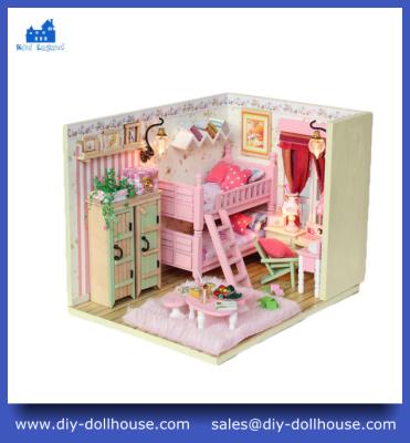 China hot sale miniature house with furniture best educational toy M006 for sale