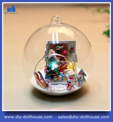 China Creative educational toy building diy 3d puzzle mini glass house MG005 for sale