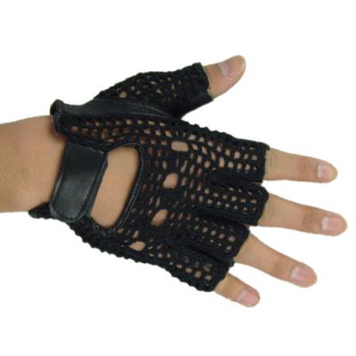China Half Finger Gloves,Color: Black Green,Size: S M L XL for sale