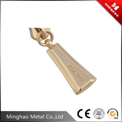 China High quality Auto-lock zipper slider for garment,39.87*14.59mm,Zinc alloy Zipper puller for sale