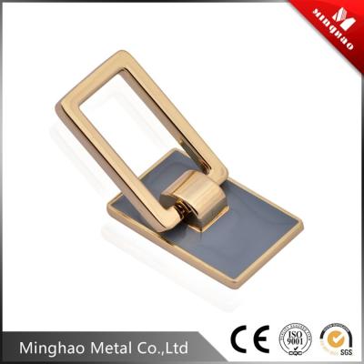 China Hot sale metal 16*30.56mm Light gold sqare buckle for Hardware parts for sale