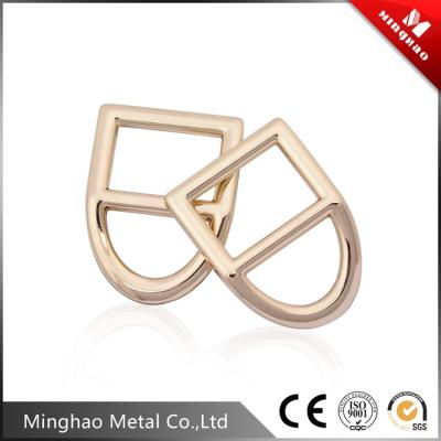 China New style light gold Tri-glide adjustable strap bruckle,19.51*36.85mm for sale