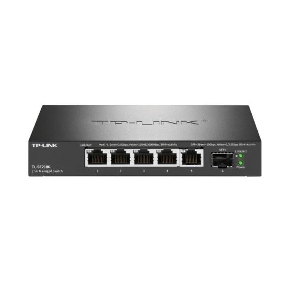 10ギガビットエンクロージュボックスPCデバイス 2.5Gクラウド管理スイッチTL-SE2106 5ポート
