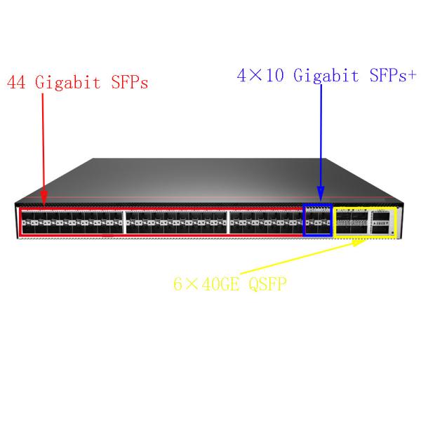 15kg S7706 PoE ハイエンドコンバージェンスネットワークスイッチ