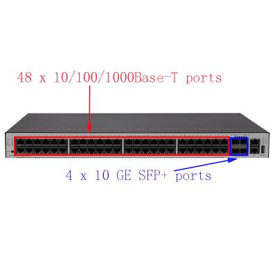China 48-Port Ethernet Switch with 4.32Tbps Transmission Rate and 166Mpps Switch Capacity for sale
