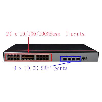 Cina Capacità S5735-L48T4X-A1 Gigabit Ethernet Switch con 48 porte intelligenti impilabili in vendita