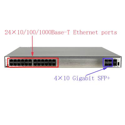 China 24 Port Ethernet Switch S5731S-S24T4X-A Perfect for Small to Medium-Sized Businesses for sale