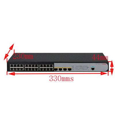 China LS-1850V2-28X-HPWR Ethernet Network Switch Industrial 10 Gigabit Upstream WEB Switch NMS à venda