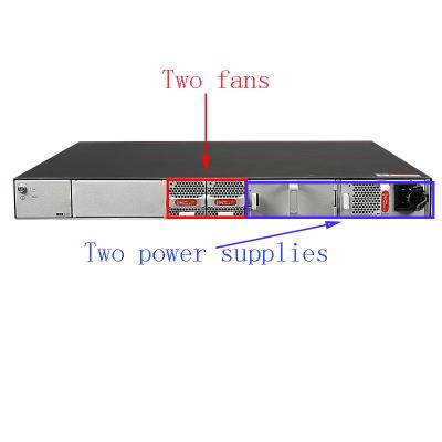 China Módulo de alimentação de rede IDC de estoque Comutador Ethernet de 48 portas com 4 10G SFP e QoS Função à venda