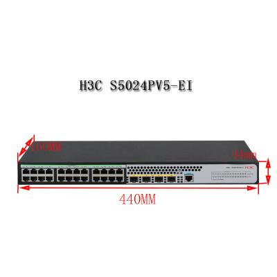 China Comunicação facilitada com interruptor full-duplex de 24 portas com design de molde compacto e privado à venda