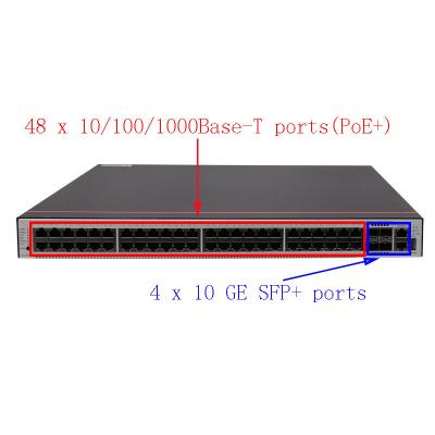China Power Up Your Network 48-Port Ethernet Switch with 4 10G SFP S5731-S48P4X Power Module for sale