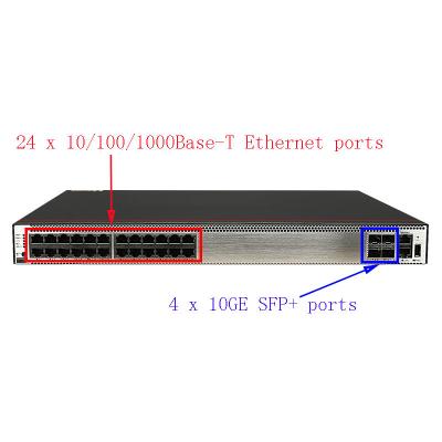 China S5731-S24T4X Enterprise Ethernet Network Switch 24 Gigabit Ports USB POE VLAN 1000Mbps for sale