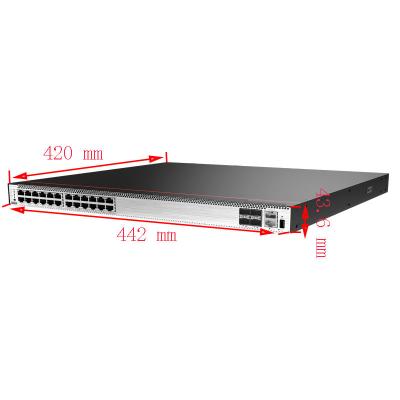 中国 24ポートイーサネットスイッチ S5731-S24P4X POE VLAN SNMP USB アクセスレイヤ3 アクセススイッチ 販売のため