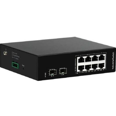 Cina Industrial 8-Port 10/100/1000Mbps PoE Switch con 2 porte SFP e Private Mold Design in vendita