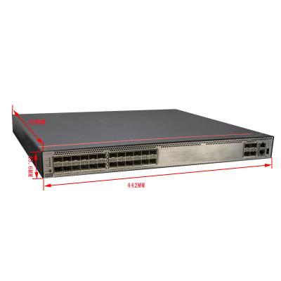 Cina 442x420x43.6 mm Ethernet Switch S5736-S24S4XC per il funzionamento nei campus aziendali in vendita
