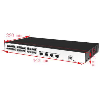 China Network Security with 24 PoE Ports and 4 SFP Uplinks in Full-Duplex Half-Duplex Mode for sale