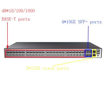 Cina Supporto per il switch Ethernet Cloud-Ready S5735-L48T4XE-A-V2 Multi-Gigabit layer 3 compilabile in vendita