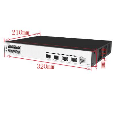 Cina ISP Network Poe Ethernet Switch S5735-L8P4S-A-V2 con peso di 2,22KG e funzione VLAN in vendita