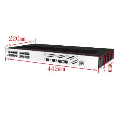 Cina 16 Porta S5735-L16T4X-QA-V2 Industrial Ethernet Switch con Full-Duplex Half-Duplex in vendita
