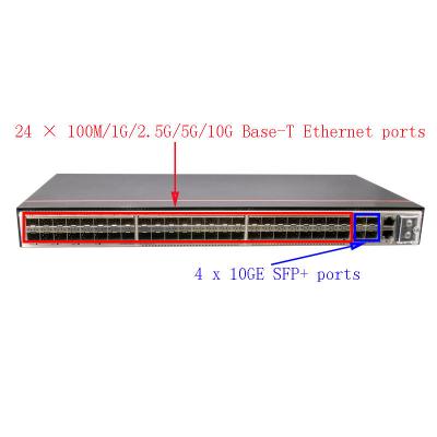 Cina Stock S5736-S24UM4XC Ethernet Switch 24 porte Switch di rete con e originale in vendita
