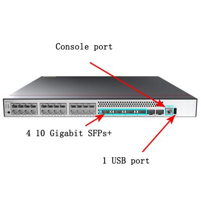 China 1U Gigabit Ethernet Switch for Enterprise Park and Data Center Access S5735-S24T4XE-V2 for sale