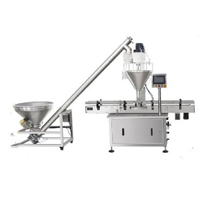 China Touchscreen Powder Jar Filling Machine 50MM - 130MM Bottle Bottle Jar Sealing Machine for sale
