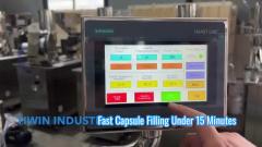 JTJ 100A Capsule Filling Machine Fast Setup and High Output