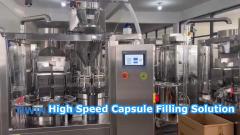 Fully Automatic #capsulefillingmachine  2500pcs per #tiwinindustry    Capsule Filling Machine #demo