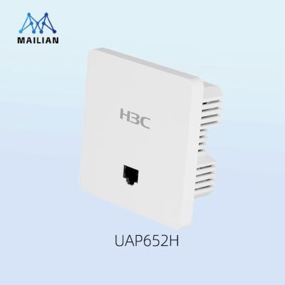 China H3C UAP652H 1.5Gbps Dual-Band Wi-Fi 6 802.11ax Wall Panel Wireless Access Point (PoE, 2×GE Ports) for sale