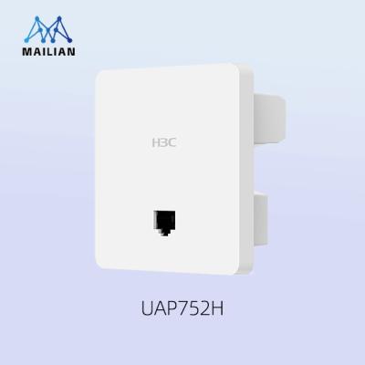 China H3C UAP752H 802.11be Wi-Fi 7 Dual-Band In-Wall Panel Wireless Access Point with 2.5G Port, PoE Powered Enterprise-Grade AP for Hotel, Office, Smart Room and High-Density Indoor Coverage for sale