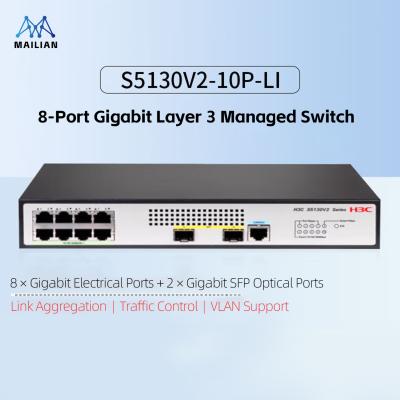 China H3C S5130V2-LI Gigabit Ethernet Switch with 10KV Lightning Protection, SmartMC Management, and Energy Saving Design for sale