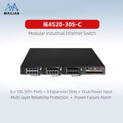 China The H3C IE4520 series modular industrial Ethernet switches feature high performance, high port density, high reliability and strong adaptability to harsh environments. for sale