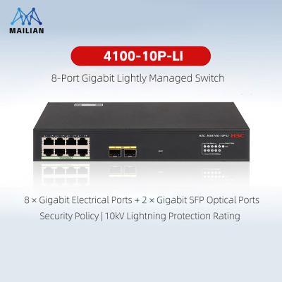 China The H3C MS4100-LI series security switches are widely applied to network construction in scenarios such as security surveillance. for sale