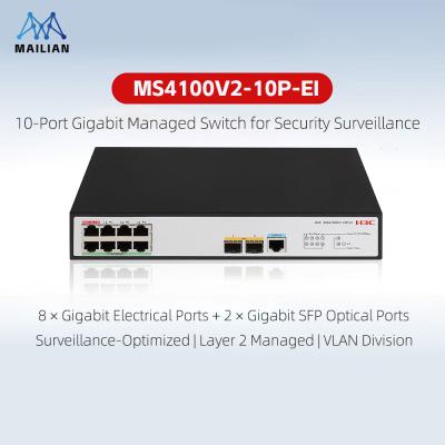 China The H3C MS4100V2-EI series security switches are widely used in security scenarios such as hotels, restaurants, enterprises and campuses. for sale