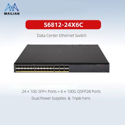 China H3C S6813 & S6812 Series Next-Generation High-Performance Data Center Ethernet Switches Managed Layer 3 Switches for Cloud, Virtualization, Spine-Leaf Architecture and Enterprise Data Center for sale