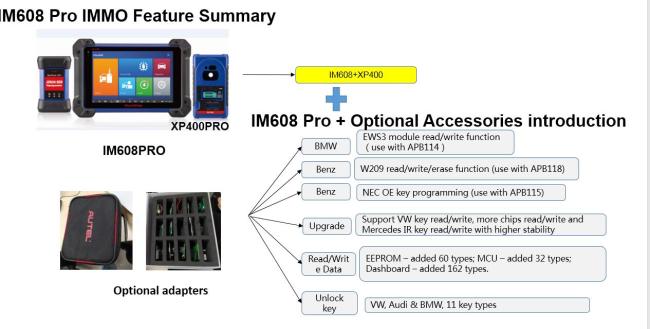 Autel IM608Pro Advantages