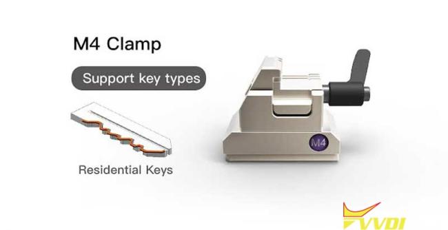 xhorse condor ii m4 clamp