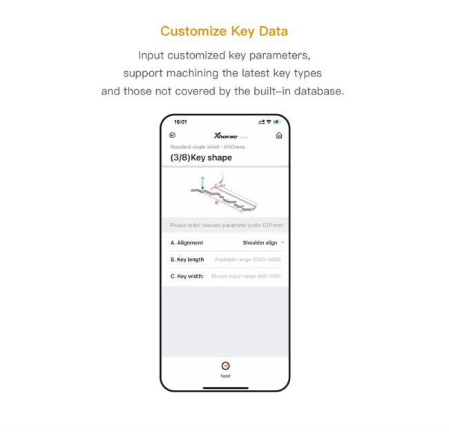 xhorse condor xc mini plus ii customize data