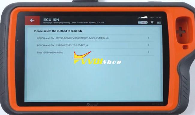 Xhorse VVDI Key Tool Plus Pad and MINI Prog License for Reading BMW ISN Bosch ECU 1