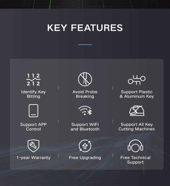 xhorse key reader features