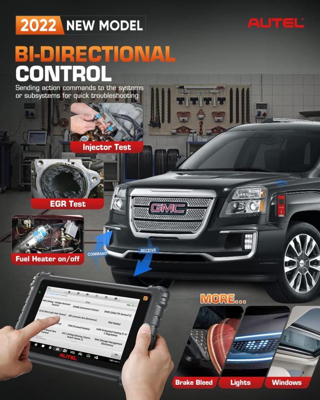 Autel MaxiCOM MK906 PRO-TS Active Tests