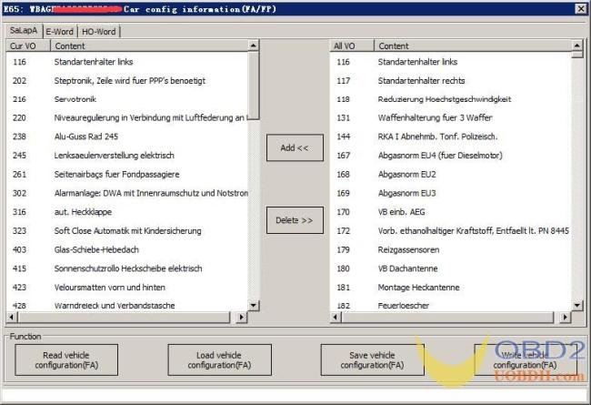 Xhorse VVDI BIMtool Pro Program E/F Chassis