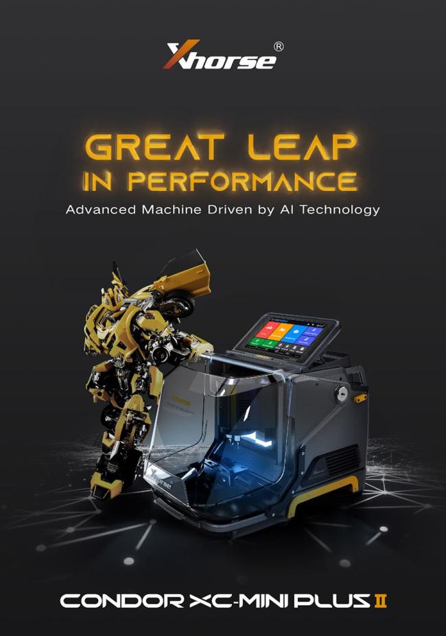 Xhorse Condor XC-MINI Plus II Key Cutting Machine