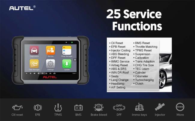 Autel Scanner MaxiCOM MK808 AU Version