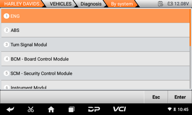 OBDSTAR iScan Harley Motorcycle Diagnostic Tool 