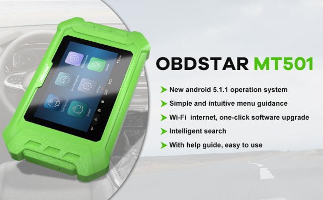 OBDSTAR MT501 Test Platform Tool 4 Types of Modules Power On by BENCH