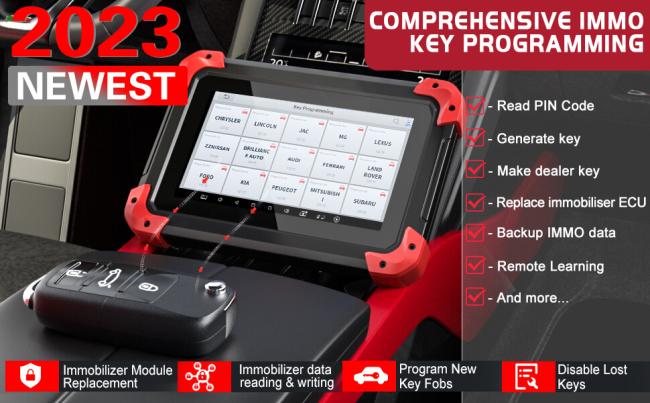 XTOOL X100 PAD PLUS Key Programming All Systems Diagnostic Tool With 28+ Special Functions