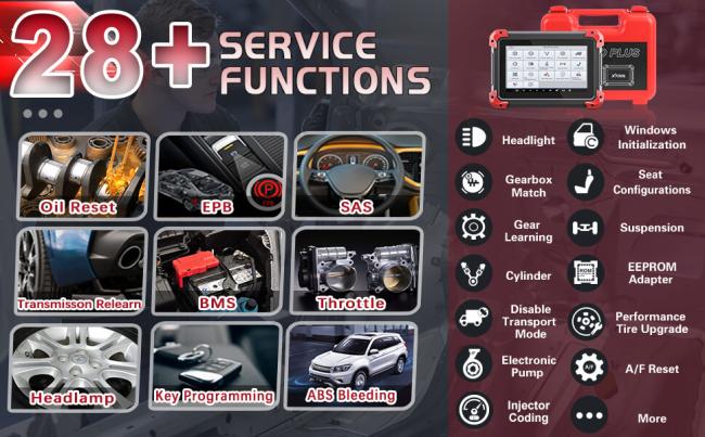 XTOOL X100 PAD PLUS Key Programming All Systems Diagnostic Tool With 28+ Special Functions