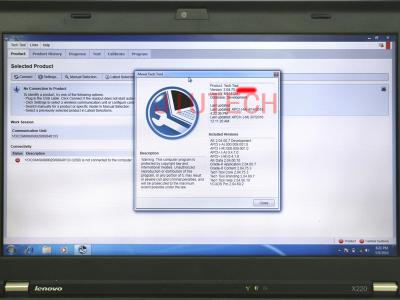 中国 PTT 2.04.75の開発Model+ DEV2の頑丈なトラックの診断の走査器を持つIBM X200 販売のため
