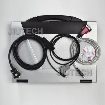 Chine L'outil de diagnostic de chariot élévateur de l'ordinateur portable CF52 pour mitsubishi avec le connecteur d'ascenseur de câble de rond câblent le câble de l'adaptateur 16A68-11320 à vendre